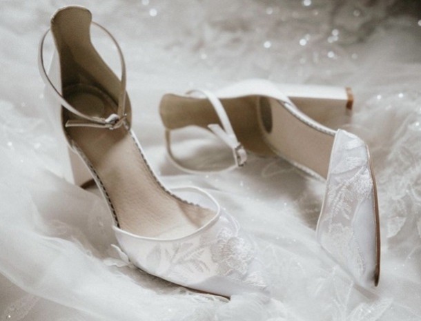 Chaussures de Mariage en Dentelle | Lace & Favour
