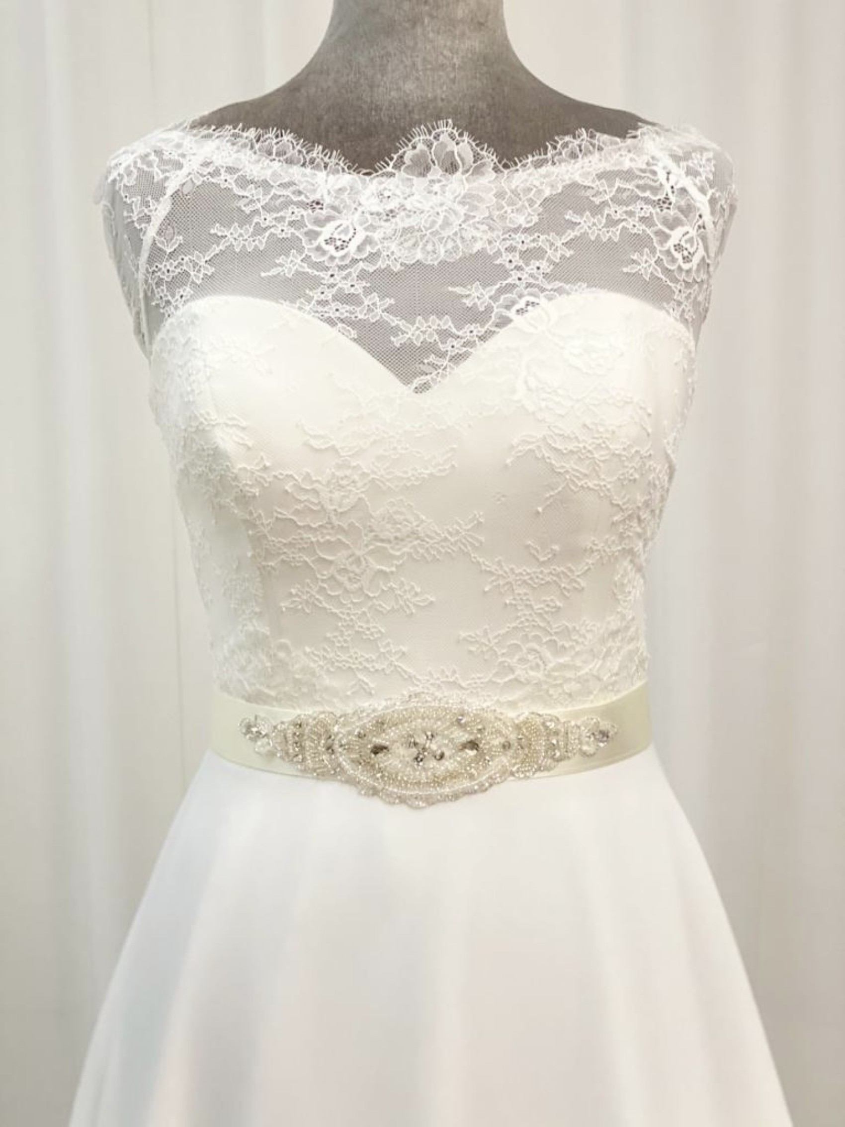 Joyce Jackson Belstone Vintage inspiriert Brautkleid Gürtel